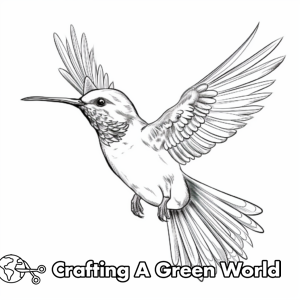Hummingbird Coloring Pages - Free & Printable!