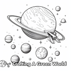 Realistic Solar System Coloring Pages - Free & Printable!
