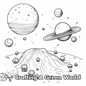 Realistic Solar System Coloring Pages - Free & Printable!