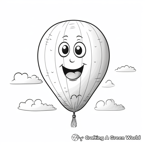 Balloon Coloring Pages - Free & Printable!
