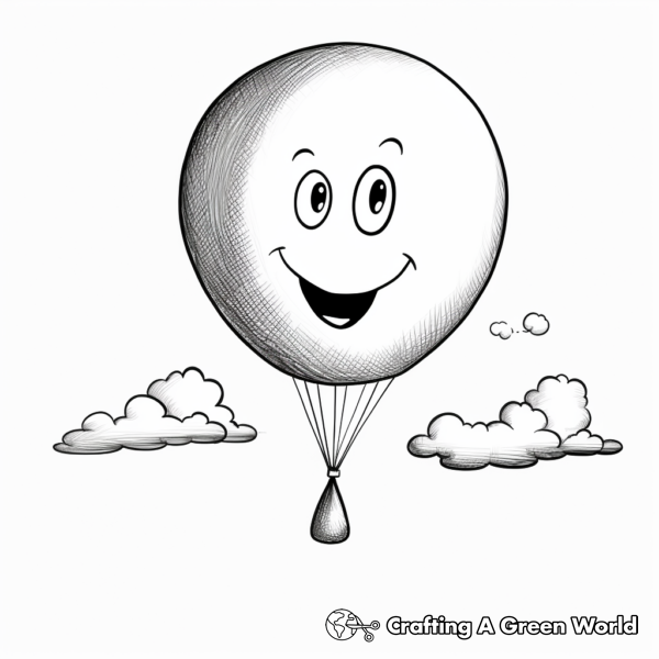 Balloon Coloring Pages - Free & Printable!