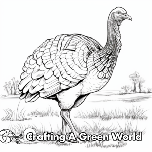 Turkey Coloring Pages - Free & Printable!