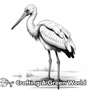 Stork Coloring Pages - Free & Printable!