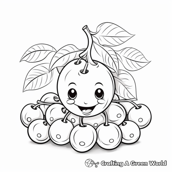 Fruit Coloring Pages - Free & Printable!