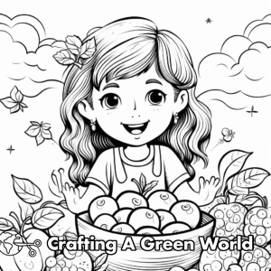 Fruit Of The Spirit Coloring Pages - Free & Printable!