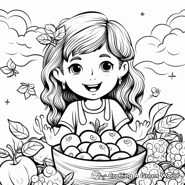 Fruit Of The Spirit Coloring Pages - Free & Printable!
