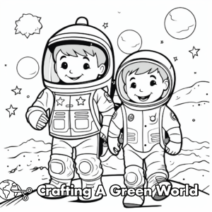 Rocket Coloring Pages - Free & Printable!