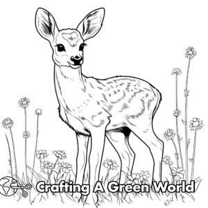 Deer Coloring Pages - Free & Printable!