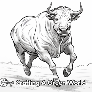 Bull Coloring Pages - Free & Printable!
