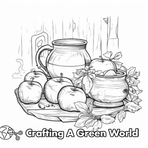 Apple Coloring Pages - Free & Printable!