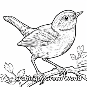Wren Coloring Pages - Free & Printable!