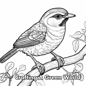 Wren Coloring Pages - Free & Printable!