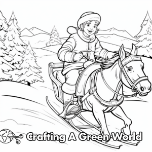 Winter Coloring Pages - Free & Printable!