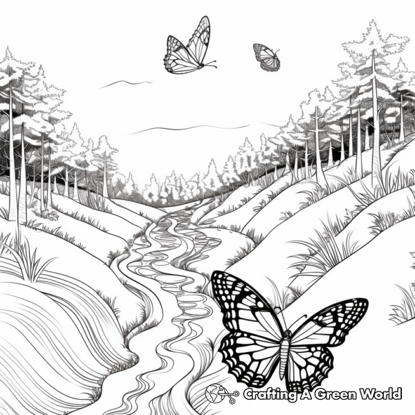 Monarch Coloring Pages - Free & Printable!