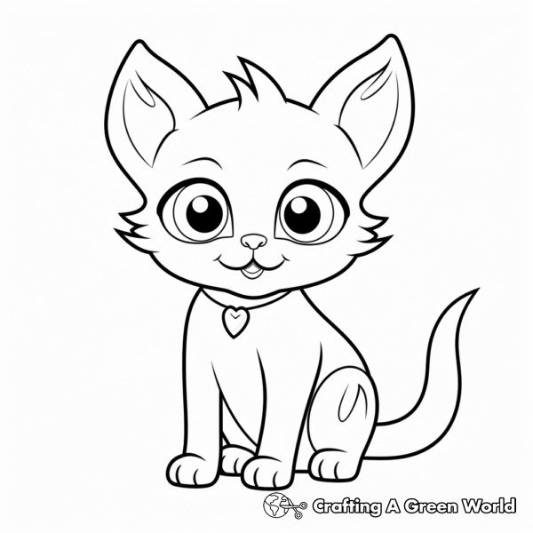 Siamese Cat Coloring Pages - Free & Printable!