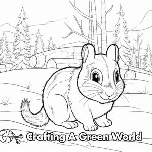 Chipmunk Coloring Pages - Free & Printable!