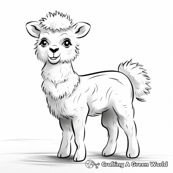 Alpaca Coloring Pages - Free & Printable!