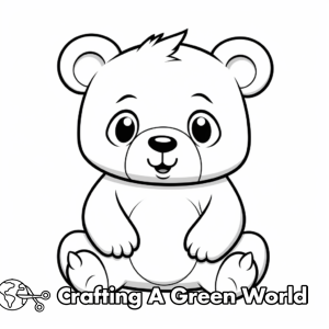 Brown Bear Coloring Pages - Free & Printable!