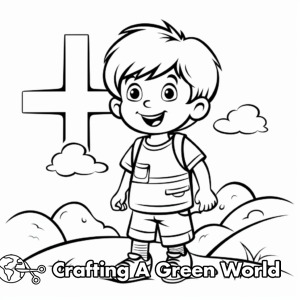 Cross Coloring Pages - Free & Printable!