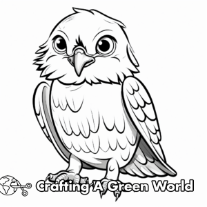 Hawk Coloring Pages - Free & Printable!