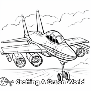 F18 Coloring Pages - Free & Printable!