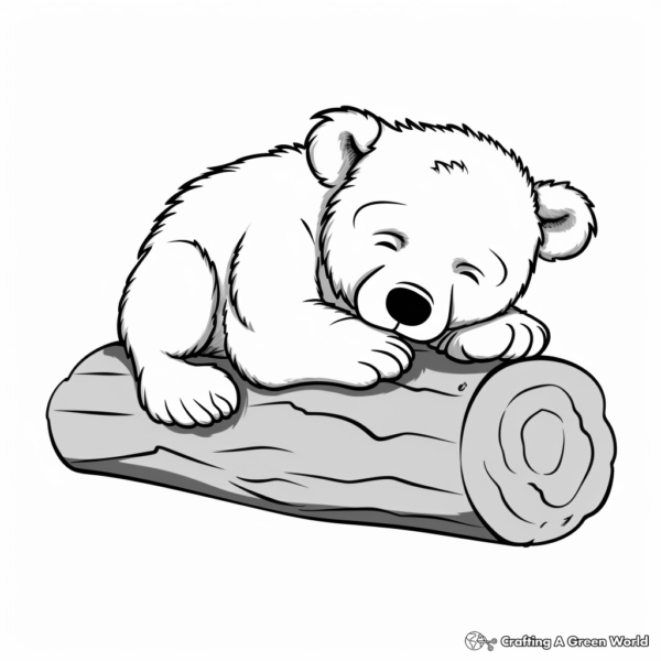 Bear Cub Coloring Pages - Free & Printable!