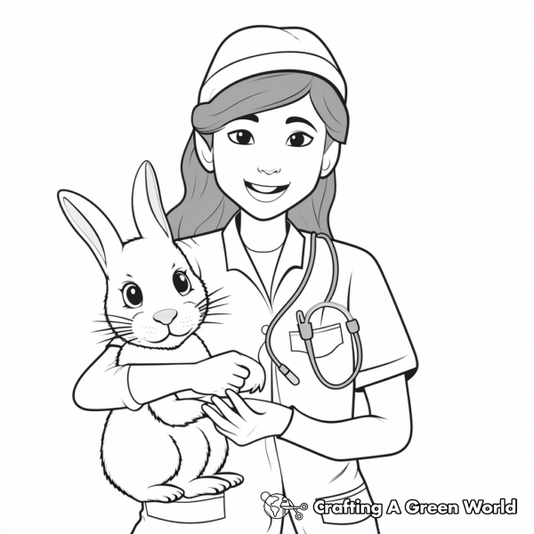 Vet Tech Coloring Pages - Free & Printable!