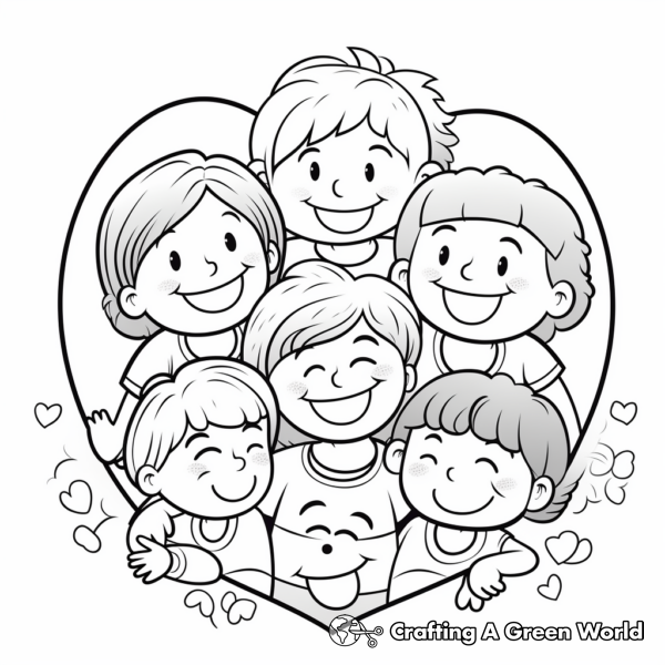 Kindness Coloring Pages - Free & Printable!