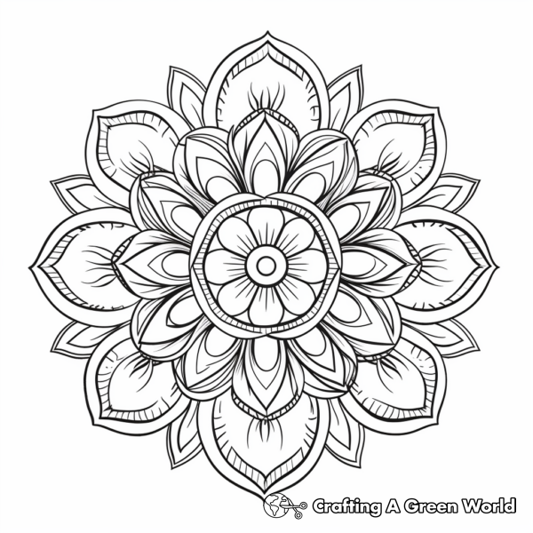Mandala Coloring Pages For Adults - Free & Printable!