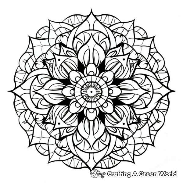 Mandala Coloring Pages For Adults - Free & Printable!
