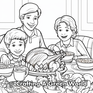 Thanksgiving Coloring Pages for Adults - Free & Printable!