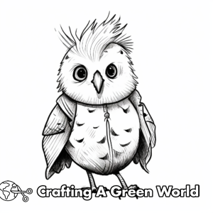 Cockatiel Coloring Pages - Free & Printable!