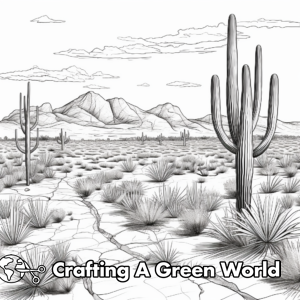 Desert Coloring Pages - Free & Printable!