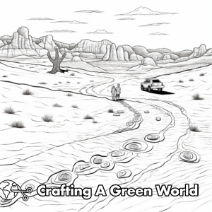 Desert Coloring Pages - Free & Printable!