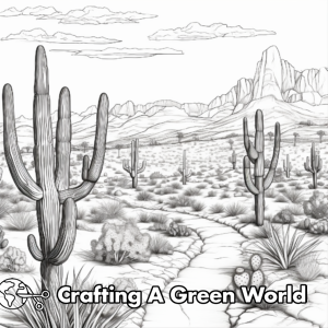 Desert Coloring Pages - Free & Printable!