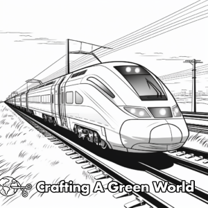 Train Coloring Pages - Free & Printable!