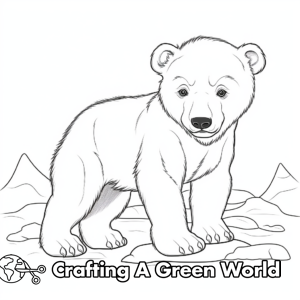 Bear Cub Coloring Pages - Free & Printable!