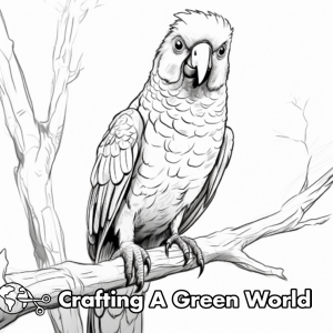 Macaw Coloring Pages - Free & Printable!