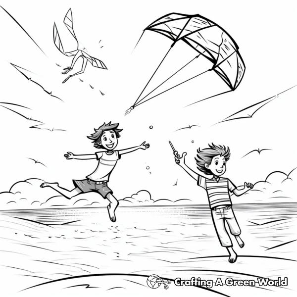 Spring Break Coloring Pages - Free & Printable!