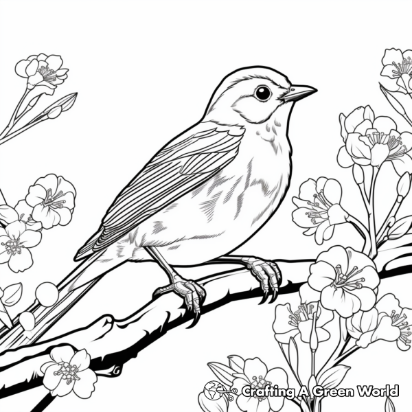 Robin Coloring Pages - Free & Printable!