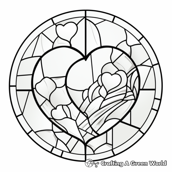 Broken Heart Coloring Pages - Free & Printable!
