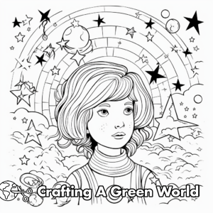 Space Coloring Pages For Adults - Free & Printable!