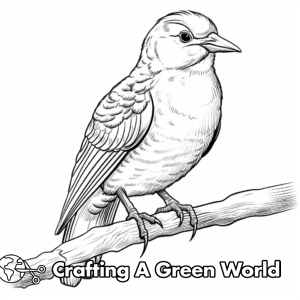 Woodpecker Coloring Pages - Free & Printable!