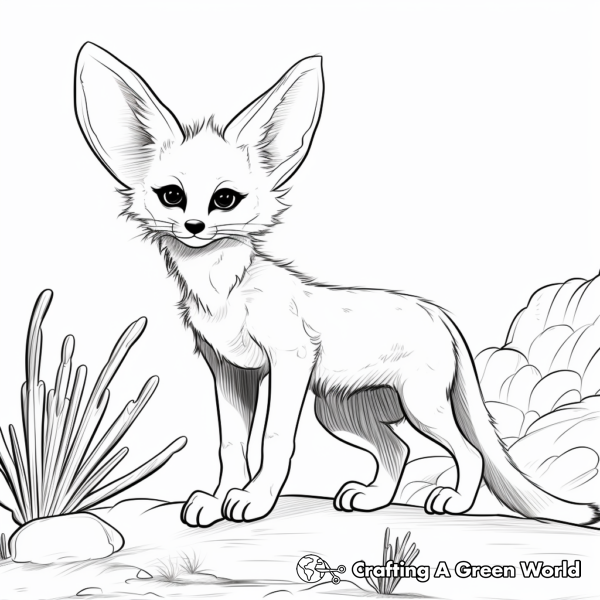 Desert Animals Coloring Pages - Free & Printable!