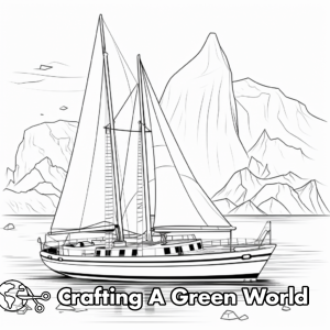 Sailboat Coloring Pages - Free & Printable!