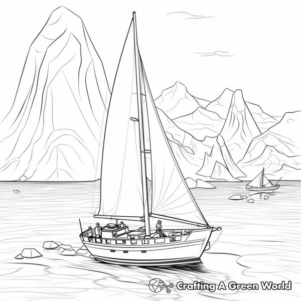 Sailboat Coloring Pages - Free & Printable!