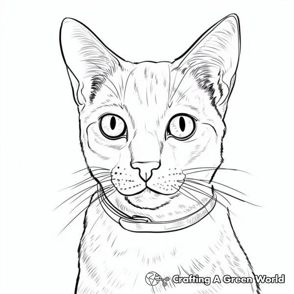 Siamese Cat Coloring Pages - Free & Printable!
