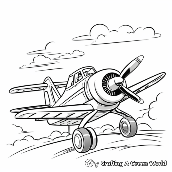 Airplane Coloring Pages - Free & Printable!