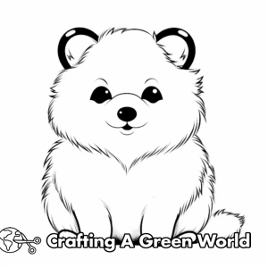 Arctic Fox Coloring Pages - Free & Printable!