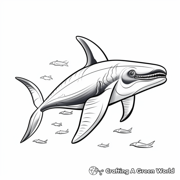 Blue Whale Coloring Pages - Free & Printable!